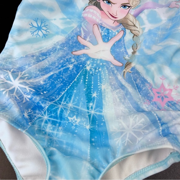 Disney | Swim | Disney Frozen Elsa Bathing Suit Girls 2t Upf 5 Onepiece ...